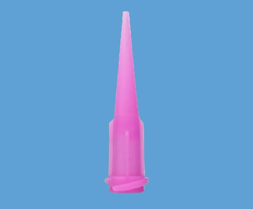 20 Gauge Smoothflow Tapered Tip Pink AD20TTN-B Adhesive Dispensing Techcon