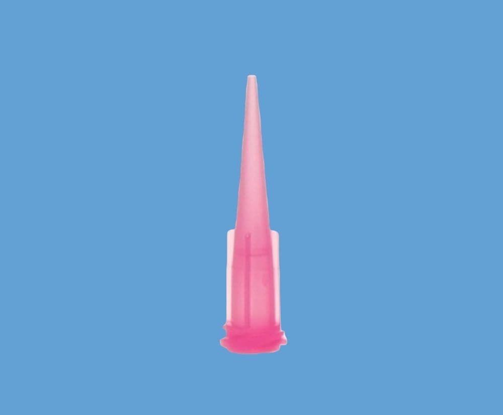 20 Gauge Tapered Tip Pink TT20-DHUV-PK Adhesive Dispensing Techcon