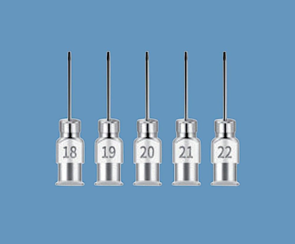 25 Gauge Precision Chamfered Needle Tip All Metal CHT25050SS Adhesive ...