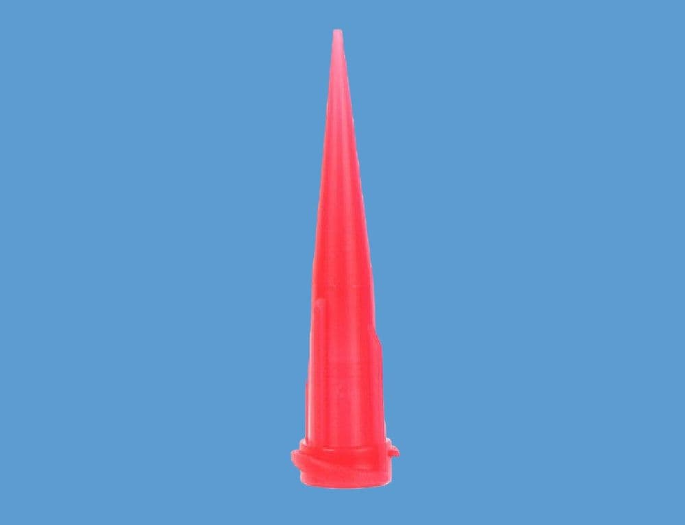 Techcon 25 Gauge Tapered Tip Red TT25-DHUV-PK Adhesive Dispensing Ltd