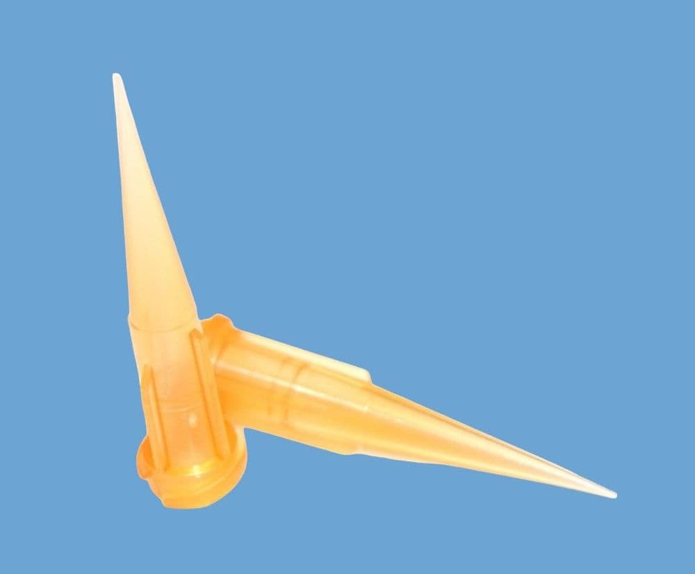 26 Gauge Smooth Flow Tapered Tip Orange TTN26E Adhesive Dispensing Techcon