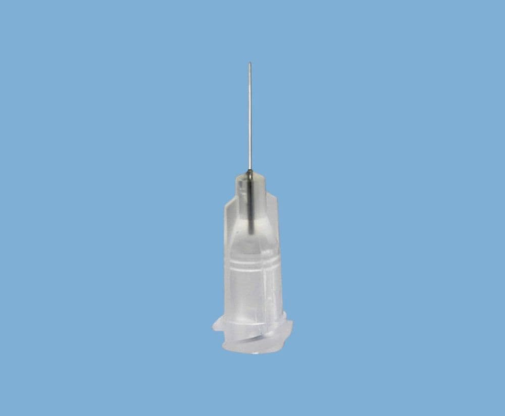 27 Gauge Precision Chamfered Needle Tip Clear Hub CHT27050 Adhesive ...