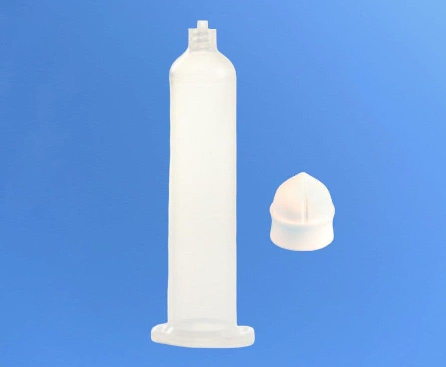 30cc size clear syringe barrel natural white piston kit ADV830BNKIT ...