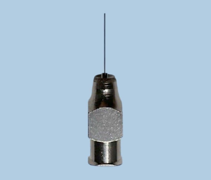 30 Gauge All Metal Luer Lock Blunt End Needle Tip TS30SS Adhesive ...