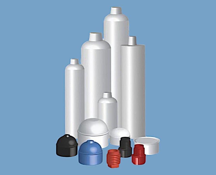 32oz Black Cartridge and Plunger Kit HDPE TS32CKIT-BPC Adhesive ...