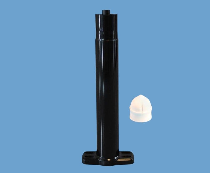 3cc size black syringe barrel natural white piston kit ADV803BBKIT ...