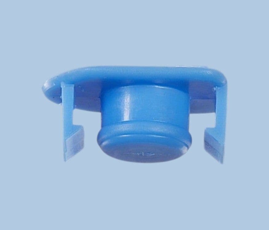 3cc Syringe Barrel Snap-On End Cap Blue AD903-ECB Adhesive Dispensing Ltd