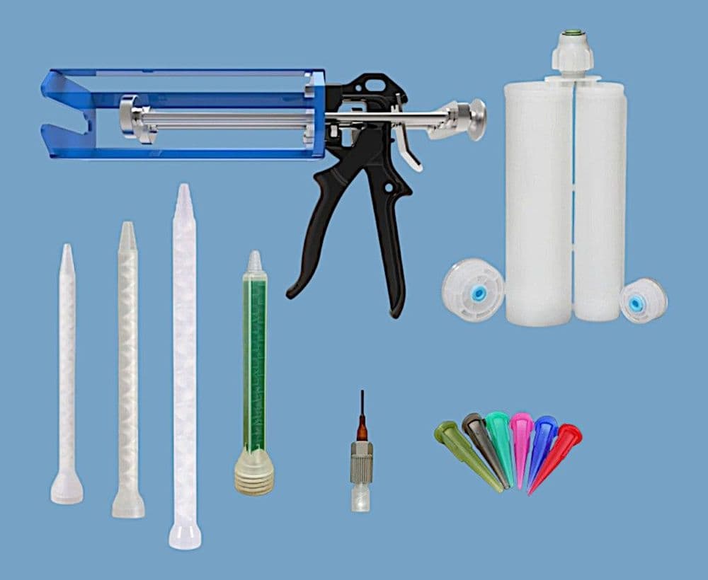 VBM400-1K Dual Cartridge Gun Starter Kit 400ml 1:1 Ratio Adhesive ...