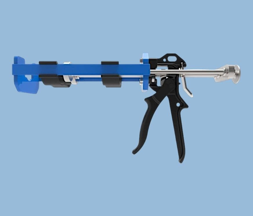 400ml Manual Dual Cartridge Gun 1:1 Ratio VBM200X Adhesive Dispensing Ltd