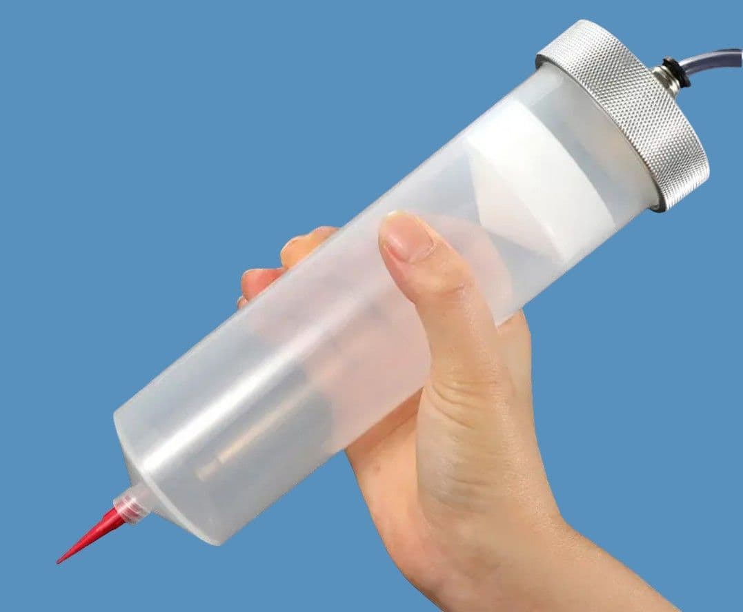 500cc size black big syringe barrel AD500L-B Adhesive Dispensing Ltd