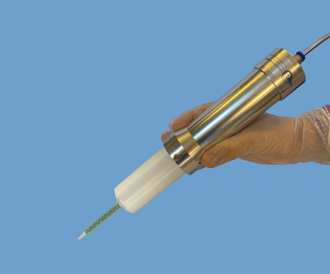 50ml Pneumatic Dual Retainer 10:1 Ratio ADV-50-101 Adhesive Dispensing Ltd