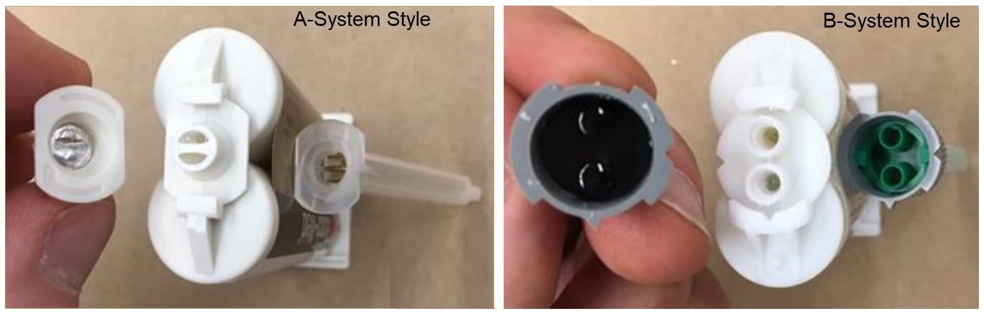 50ml Pneumatic Dual Retainer 10:1 Ratio ADV-50-101B Adhesive Dispensing Ltd
