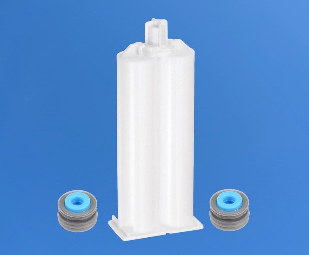 50ml dual manual syringe cartridge syringe 10:1 ratio AB050-10-10-01 ...