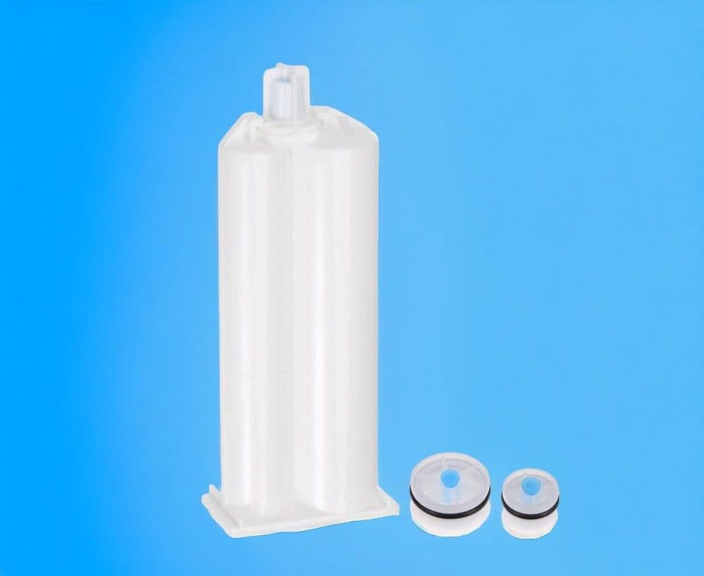 50ml dual manual syringe cartridge syringe 2:1 ratio AB050-02-30-01 ...