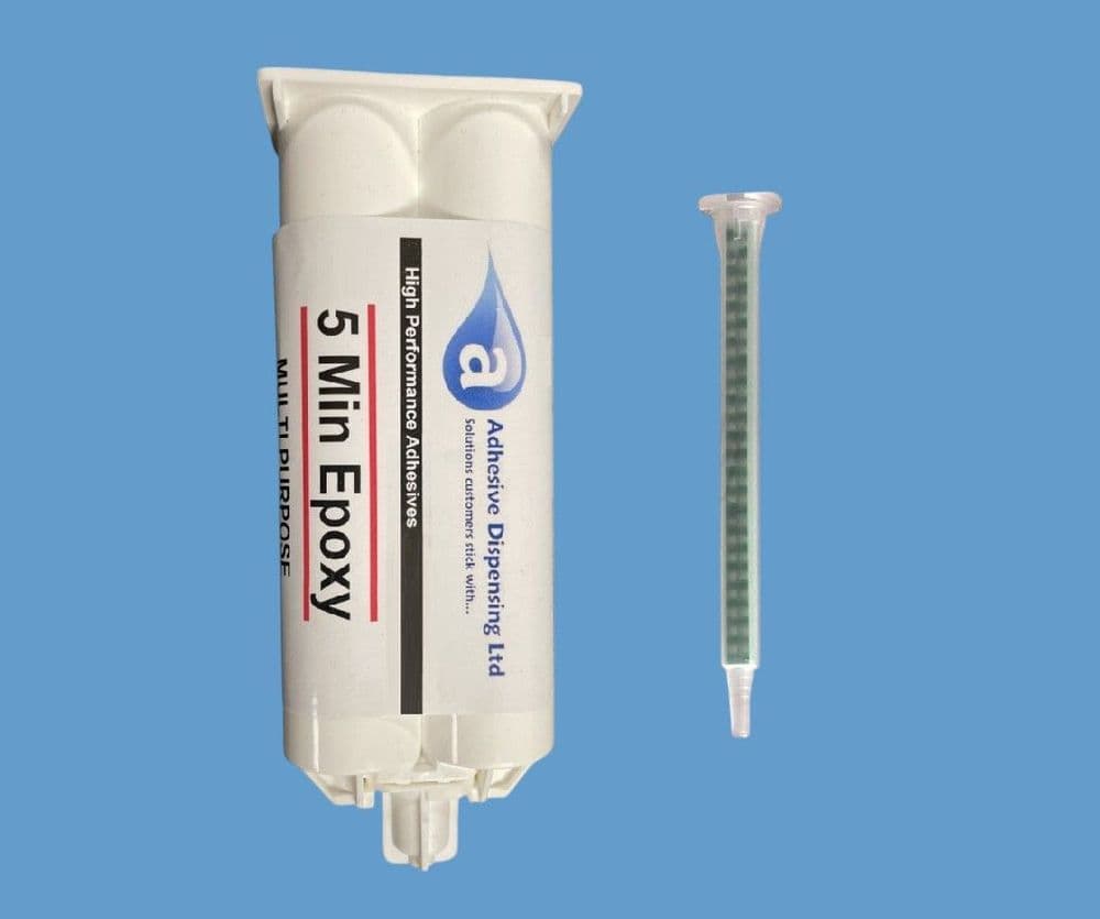 Epoxy Resin 5 minute Cure Multi Purpose Adhesive 50ml EP95-50 Adhesive ...