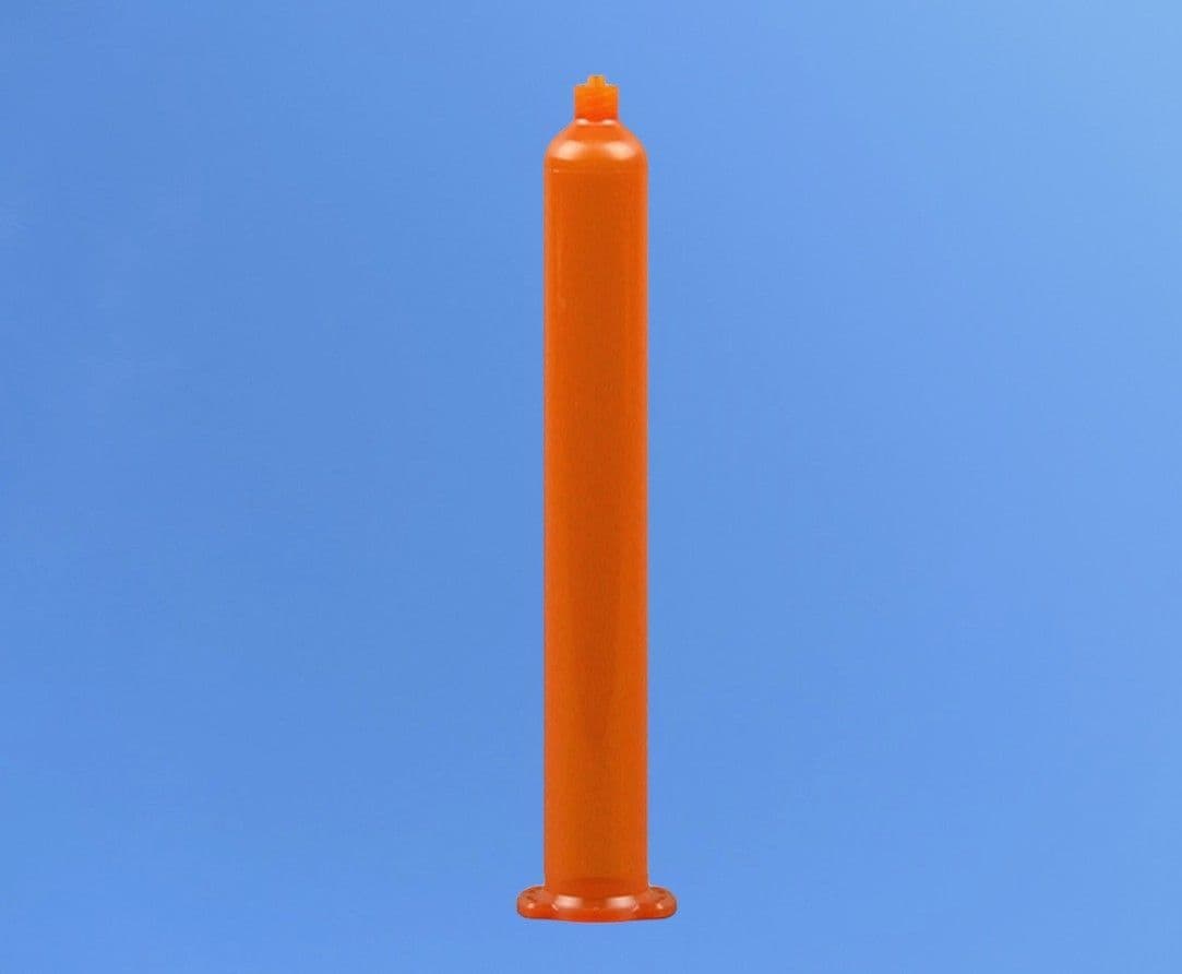 55cc size amber syringe barrel luer lock ADV855BA Adhesive Dispensing Ltd