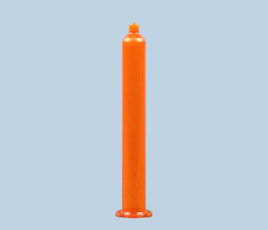 55cc size amber syringe barrel ADV855BA from Adhesive Dispensing Ltd