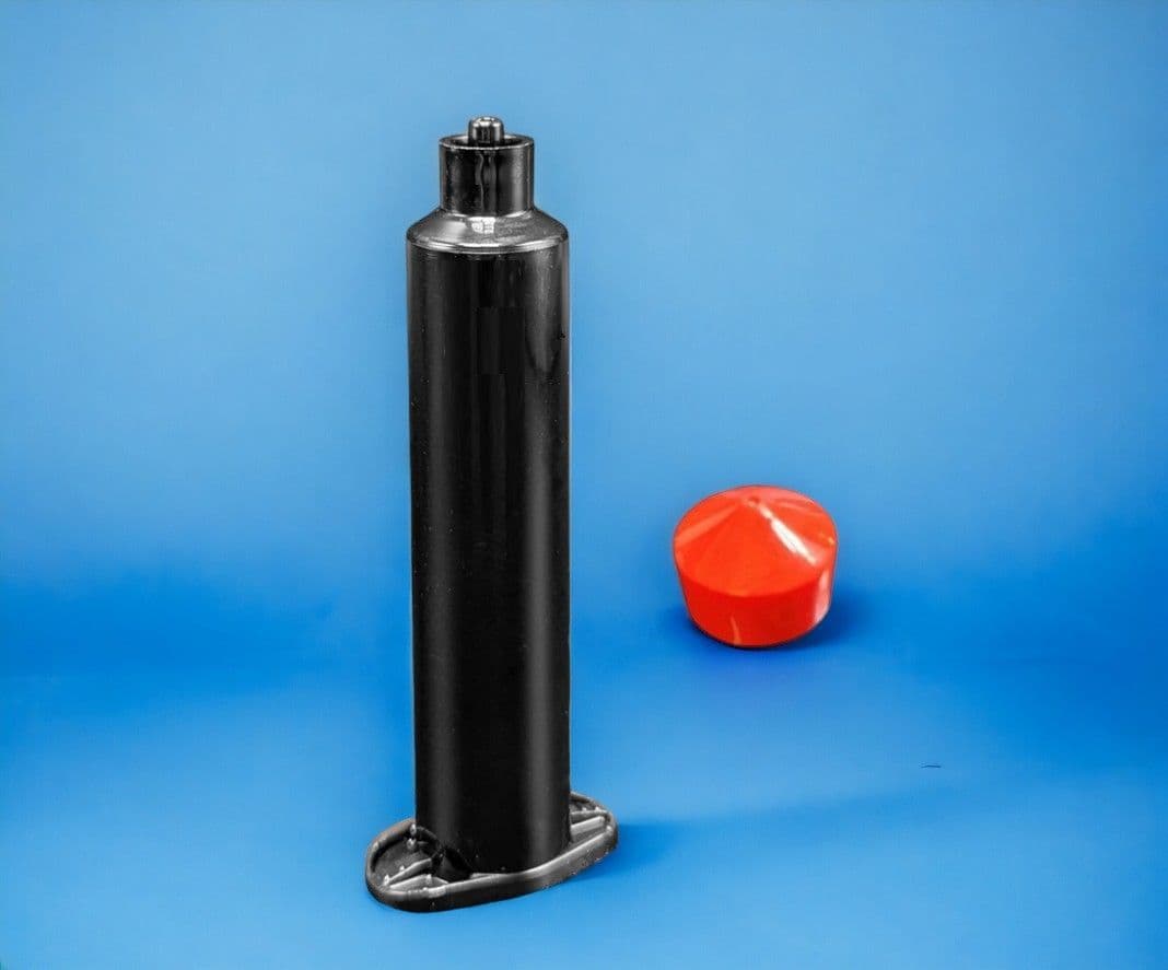 5cc Black Syringe Barrel Red Piston Stopper Kit 905-BWR Adhesive ...