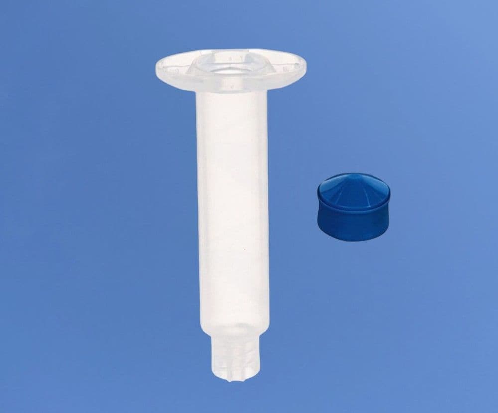 5cc size clear syringe barrel blue piston kit AD905-NEF Techcon ...