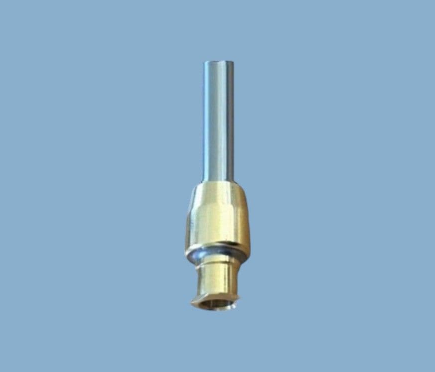 5 gauge 0.50" long all metal precision luer lock needle tip TS5SS from ...