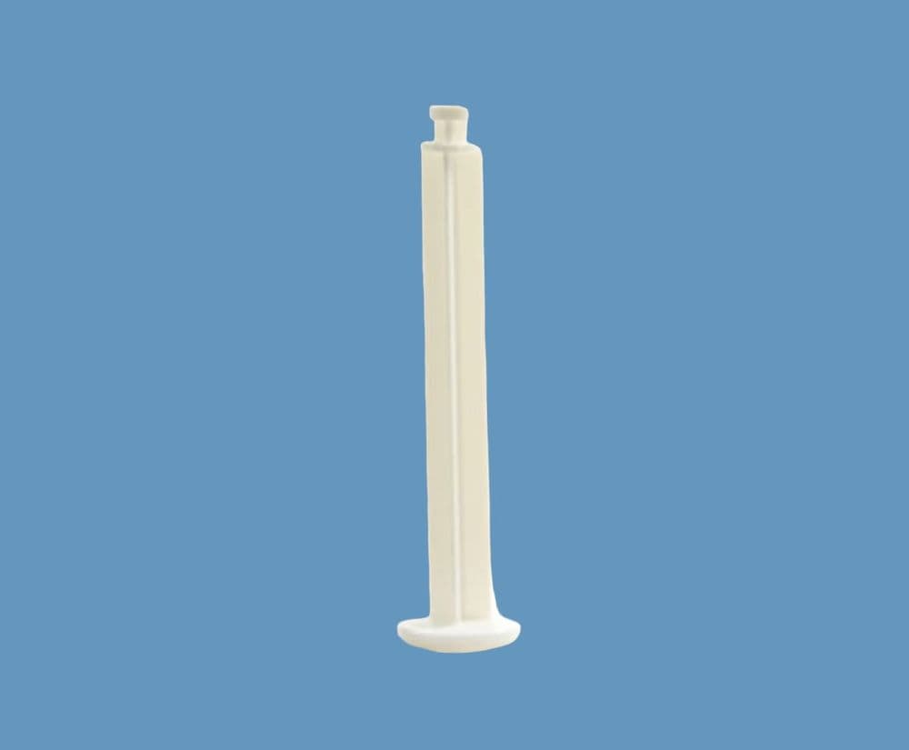 6cc size white syringe manual syringe plunger rod 406L-4 Adhesive ...