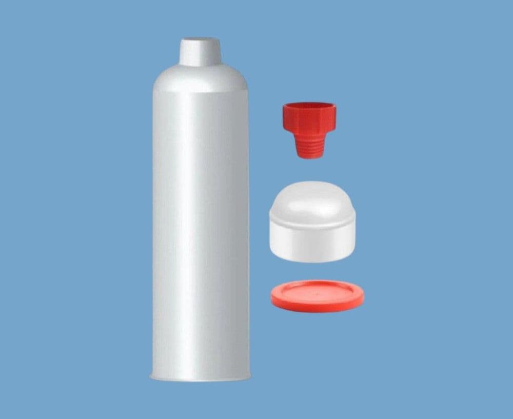 Techcon 6oz Natural Cartridge Plunger Kit HDPE TS60CKIT-WP1 Adhesive ...