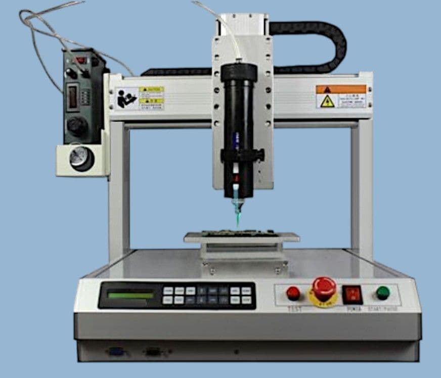 AD300ACR Robot Dispenser XYZ System 300mm Adhesive Dispensing