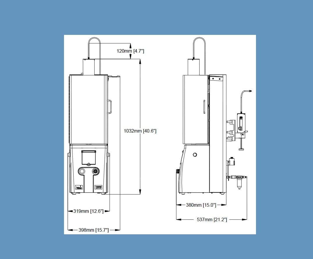 Techkit automatic mixer TS6500CIM-20 adhesive dispensing techcon