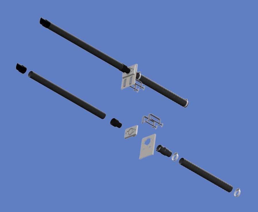 BV200-A Single Arm Bench Top Adhesive Fume Extraction System Adhesive ...