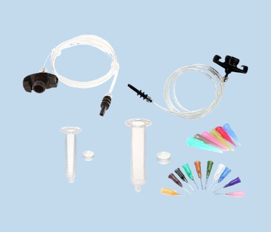 DSKIT Air Syringe, Adapter and Dispense Tip Kit Adhesive Dispensing Ltd