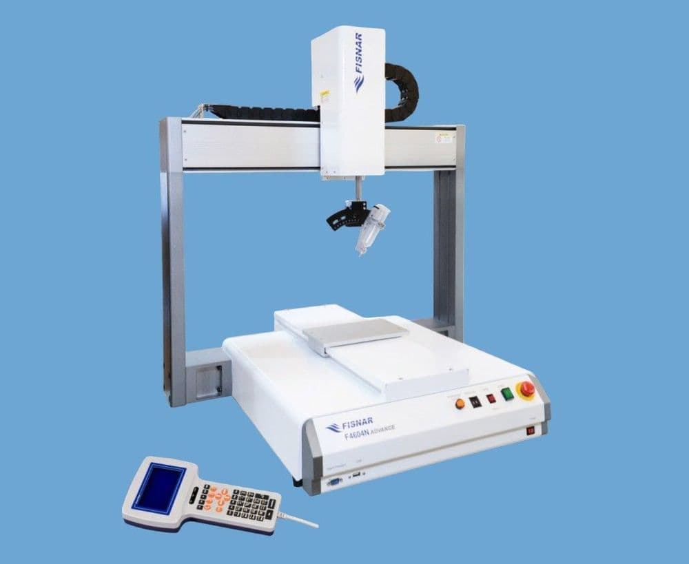 F4604N Robot Dispenser XYZR System 600mm Adhesive Dispensing 4 axis