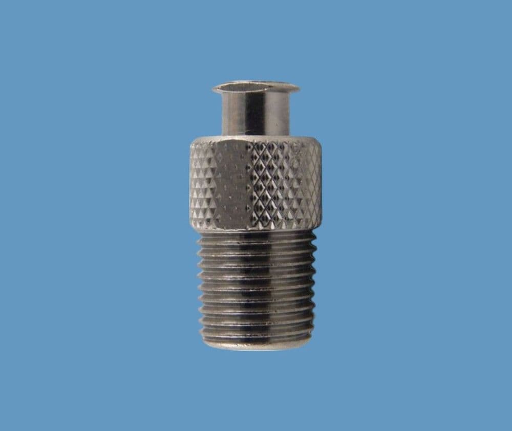 Female Luer Adapter Fitting to 1/8-27 thread TSD931-1827M Adhesive ...