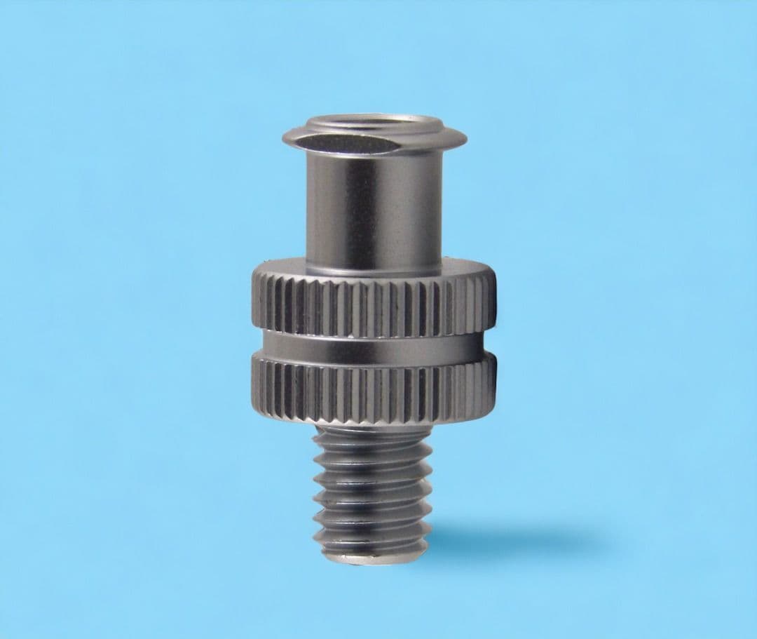 Metal Female Luer Lock to M5 Threaded Fitting TSD931-M56M Adhesive ...