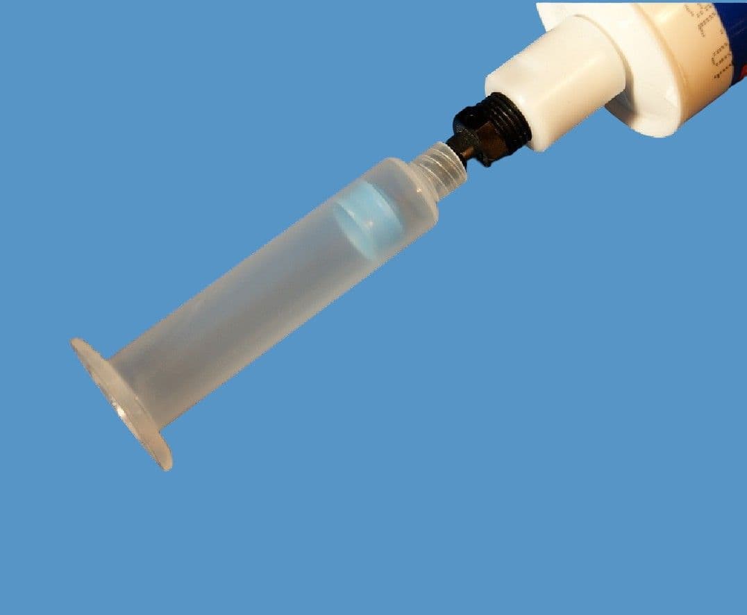 Black Luer Syringe Barrel Filling Adapter Fitting AD931-15 Adhesive ...