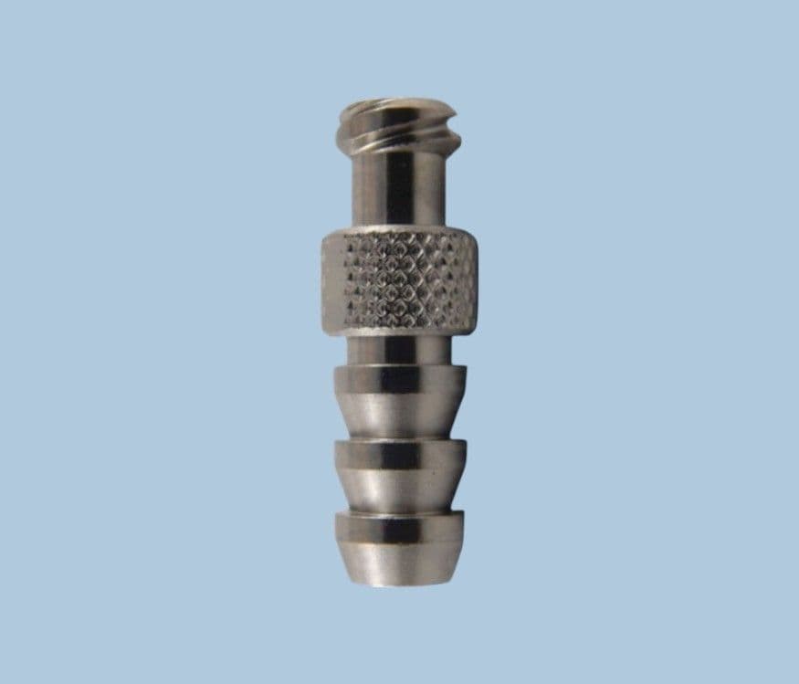 Female Luer Barb 1/4-5/16" Fitting Brass Adhesive Dispensing Ltd