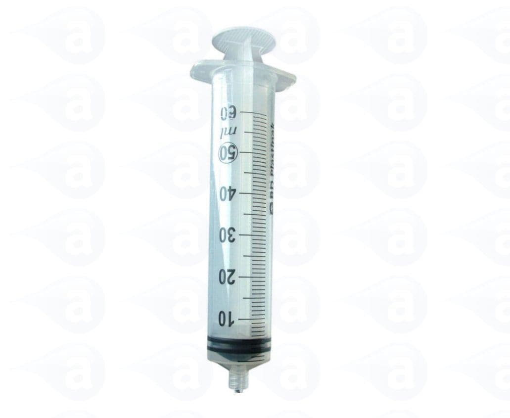 50ml size clear manual syringe assembly luer lock 8401012 Adhesive ...