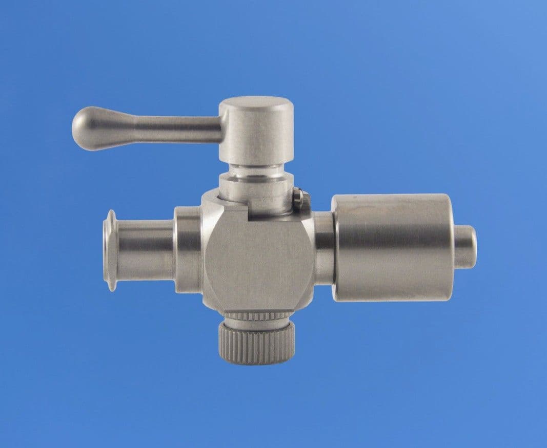 1 Way Luer Stopcock Fitting TSD931-42SS Adhesive Dispensing Ltd