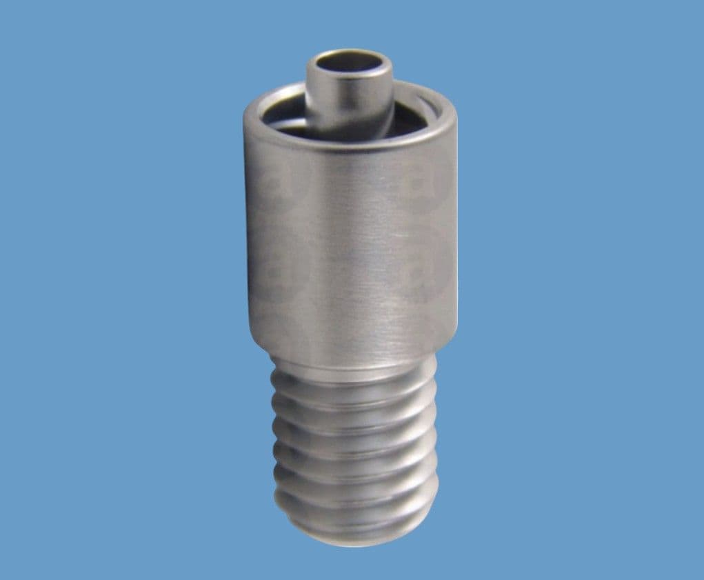 Metal Male Luer Lock to M8 Threaded Fitting TSD931-M81S Adhesive ...