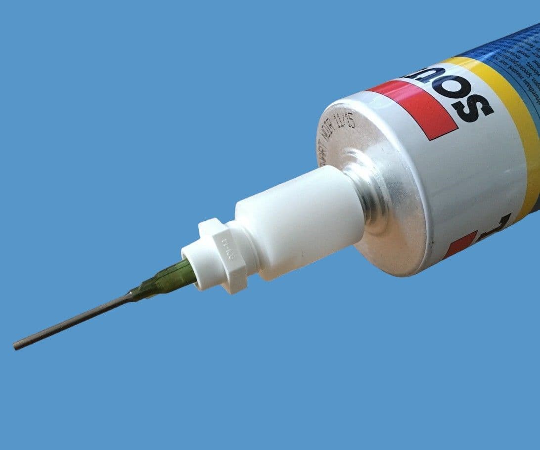 Male Luer Fitting Tip Adapter to 1/4" NPT Thread AD931-7W Adhesive ...