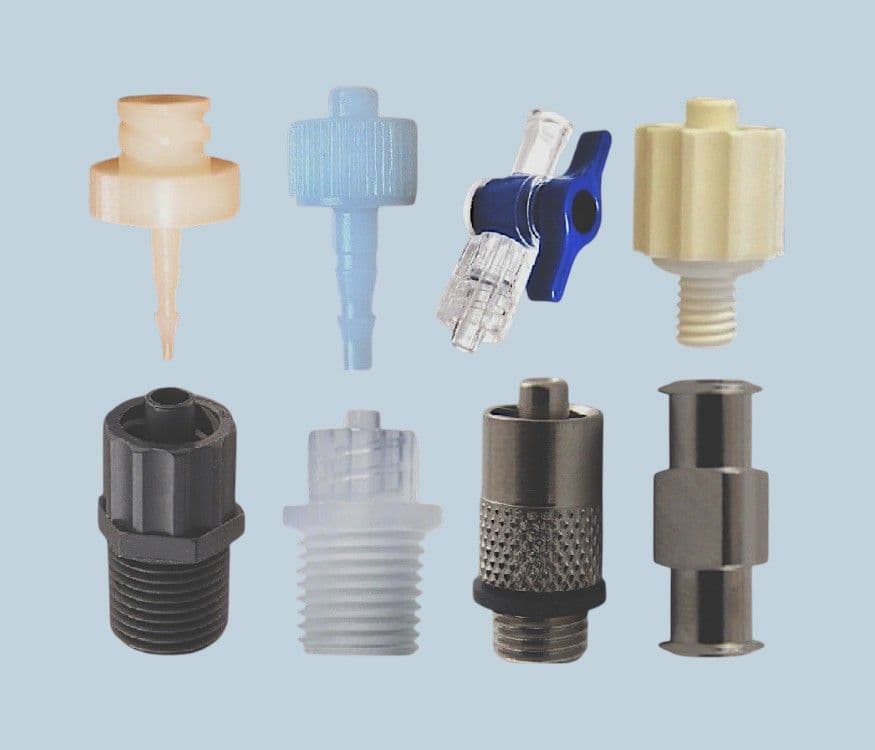 Nylon Male Luer Plug Seal Fitting TSD931-3N-2 Adhesive Dispensing Ltd