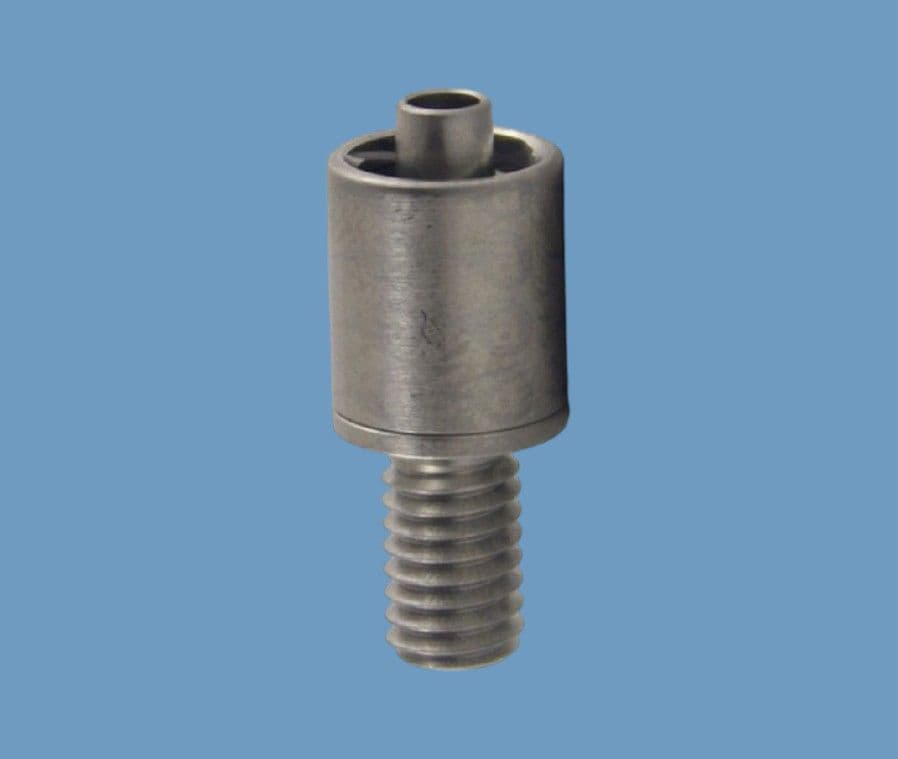 Male luer Stainless Steel M6x10mm TSD931-M610SM Adhesive Dispensing Ltd