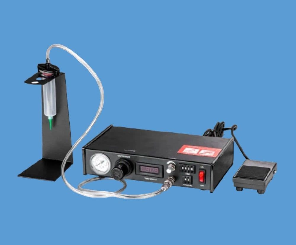 Model 2000T Digital Timed Syringe Dispenser 0-100 psi Adhesive Dispensing