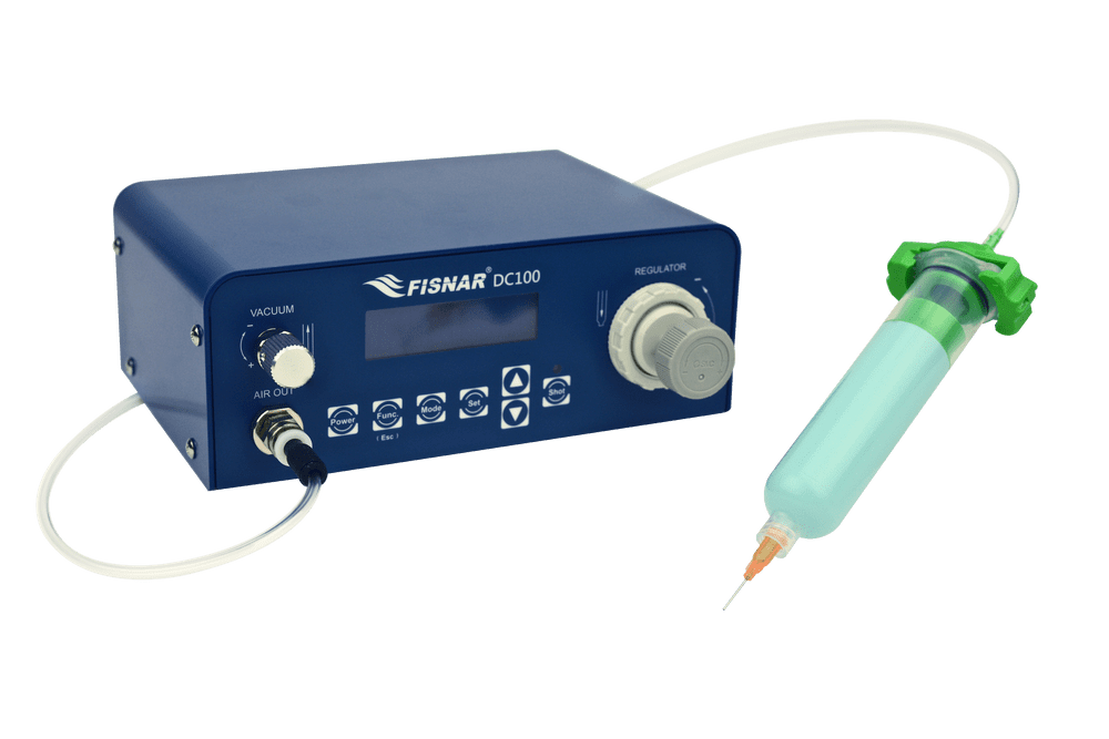 Fisnar DC100 Digital Timed Shot Syringe Barrel Dispenser Adhesive ...