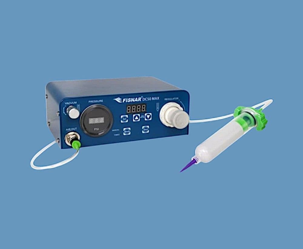 Fisnar DC50-MAX Digital Timed Shot Syringe Dispenser Adhesive ...