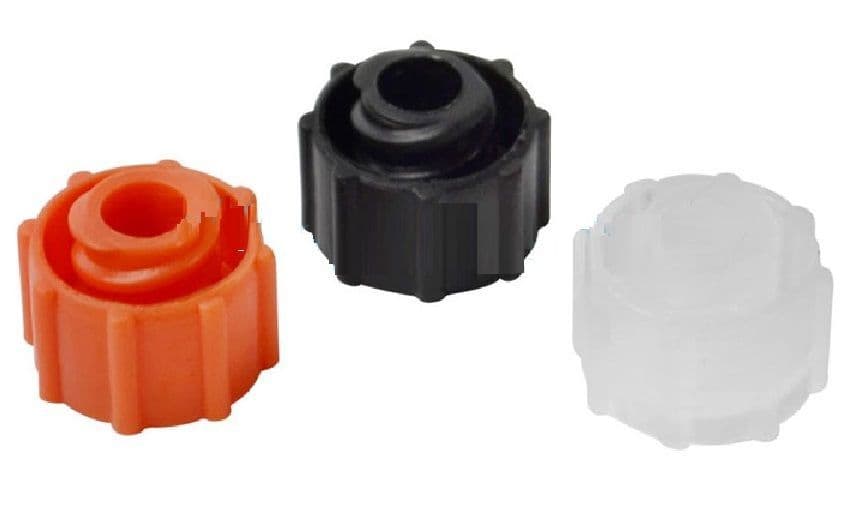 Clear Luer Lock Round Syringe Tip Cap AD800-WHTC from Adhesive ...