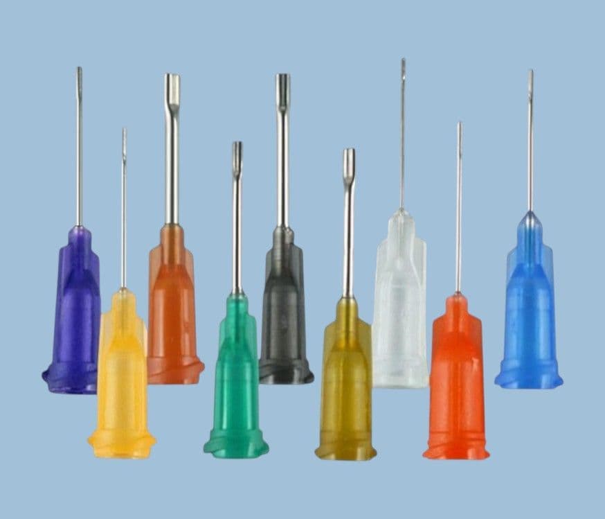 Oval Flat Tip Assortment 1" Long Tube SA55100 Adhesive Dispensing Ltd