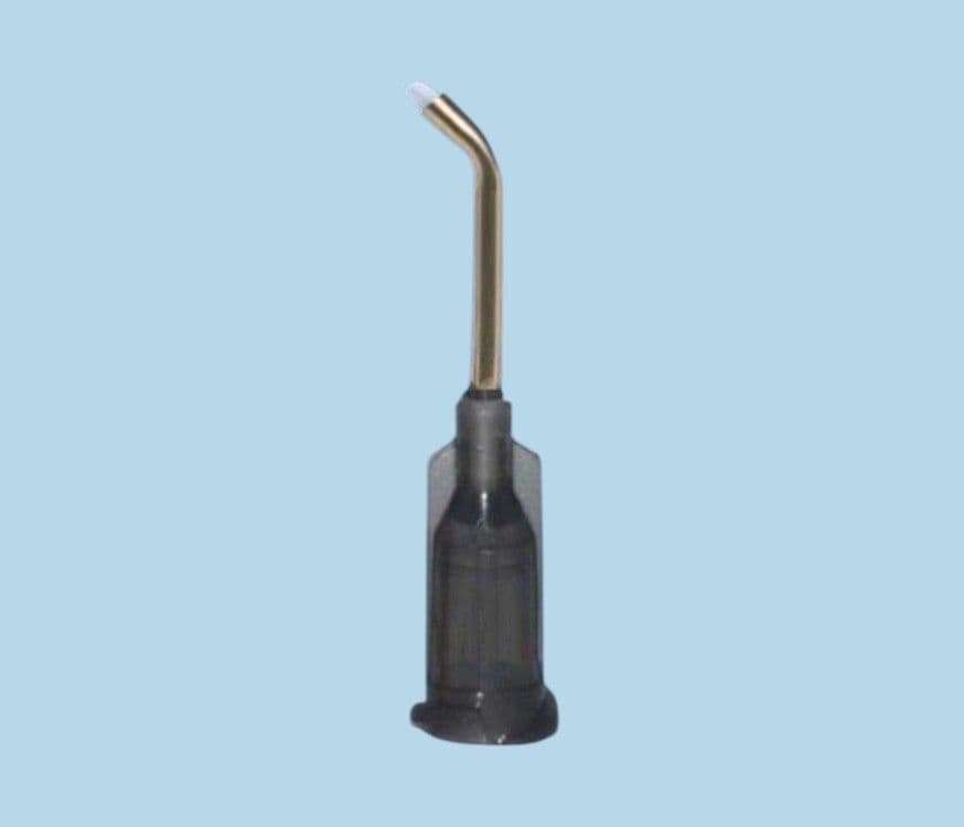 PTFE Teflon Lined Crimped Tip Grey Hub 45 Bend AD5121TLC-1-45 Adhesive ...