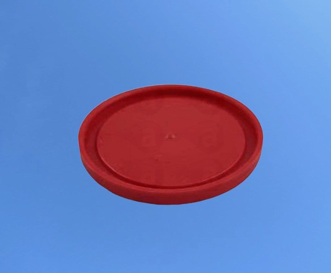 Red Standard Cartridge Flange Cap LDPE TS4C Adhesive Dispensing Ltd ...