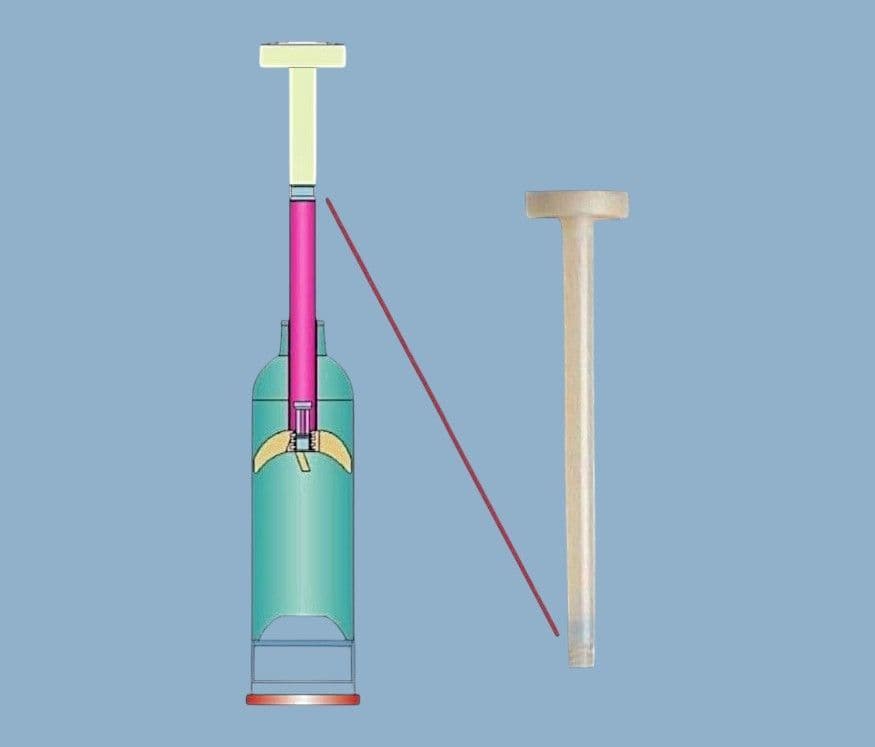 Techkit head rod piston 600-101 Adhesive Dispensing techcon semkit