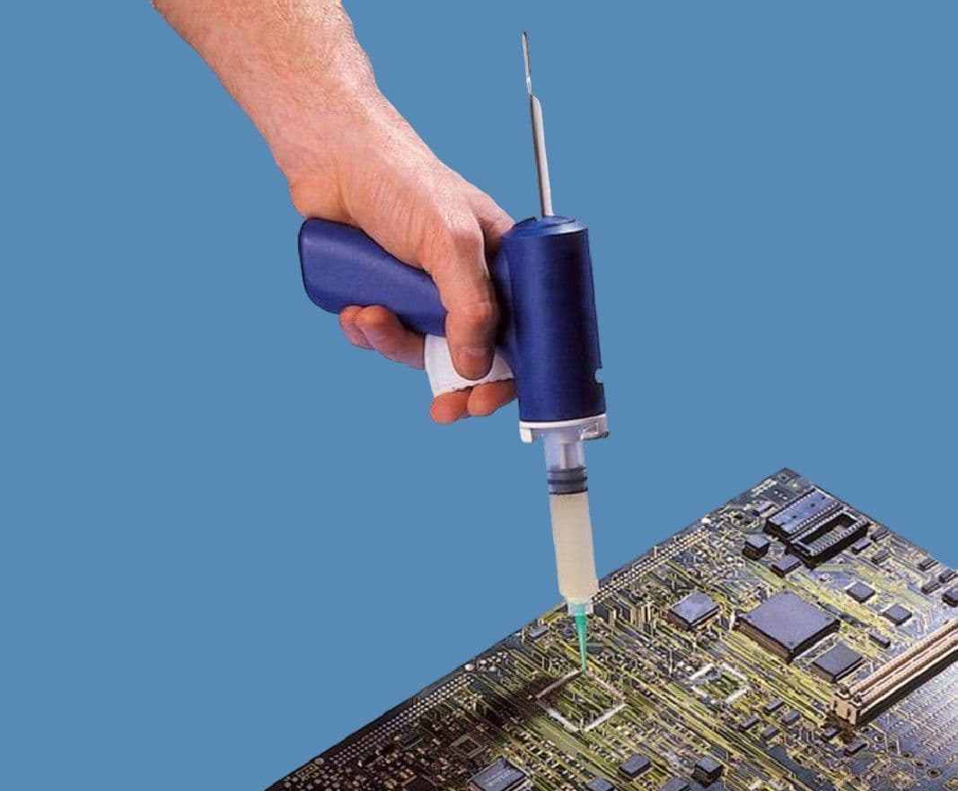 TS710SG 10cc Manual Syringe Gun Dispenser Adhesive Dispensing Ltd Techcon